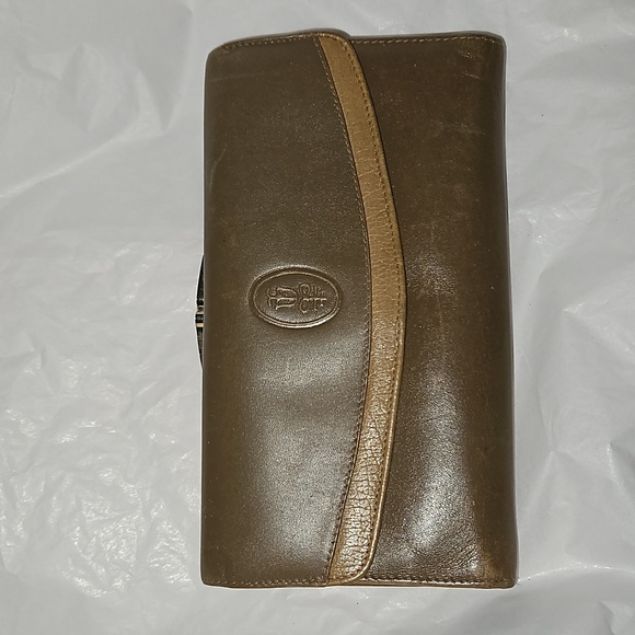 Lladro | Bags | Vintage Rare Lladro Trifold Leather Wallet | Poshmark